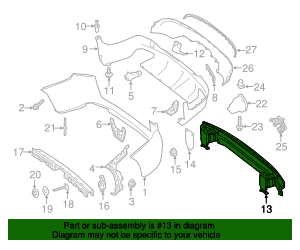 253-610-75-01 - Impact Bar 2019-2020 Mercedes-Benz | Mercedes-Benz USA ...