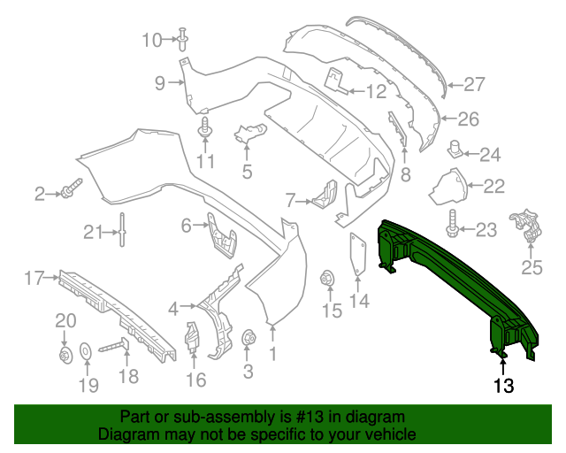 253-610-75-01 - Impact Bar 2019-2020 Mercedes-Benz | Mercedes-Benz USA ...