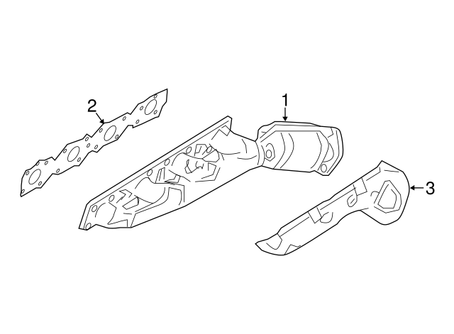 2020-2024 Nissan Exhaust Manifold 140E2-6JF0A | OEM Parts Online