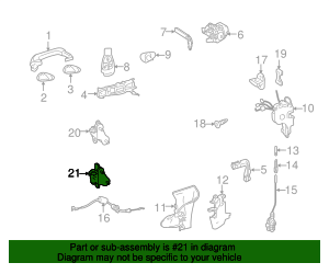 207-720-08-37 - Lower Hinge 2010-2017 Mercedes-Benz | Mercedes-Benz USA ...