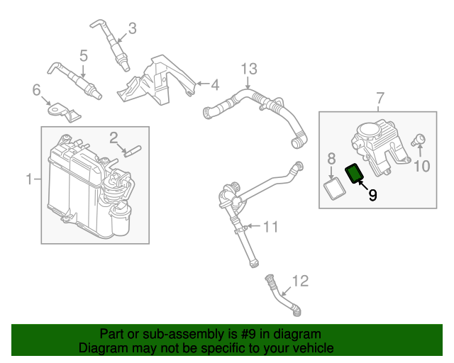 2010-2018 Porsche Separator Gasket 948-107-437-20 | Sunset Porsche Parts