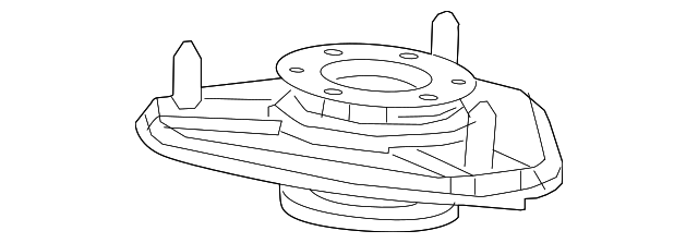 2018-2022 Toyota C-HR Strut Mount 48609-F4010 | Toyota San Diego Parts