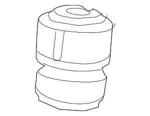 Genuine Toyota Strut Bumper part# 48331-F4010 for 2018-2022 Toyota C-HR ...