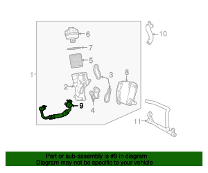 2008-2012 Land Rover LR2 Oil Pipe LR001515 | OEM Parts Online