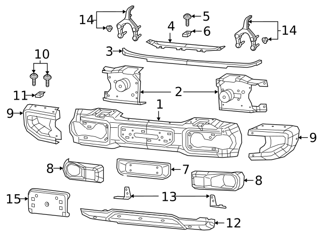 68353837AB - Skid Plate Bracket Left - 2020 2021 Jeep Gladiator | Mopar ...