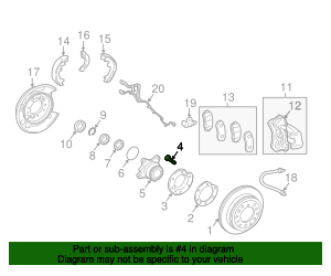 90942-02079 - Wheel Stud 2010-2023 Lexus GX460 | Lexus of Stevens Creek ...