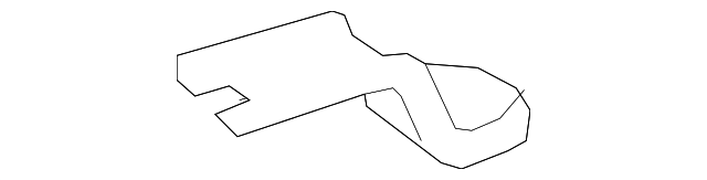 16533-0T020 - Radiator Assembly Upper Bracket 2009-2013 Toyota | Group ...