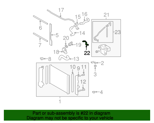 2009-2013 Toyota Corolla Reservoir Tank Support Bracket 88688-0Z230 ...