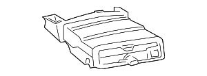 2007-2011 Toyota Yaris Center Duct 55081-52010 | Toyota Parts Center