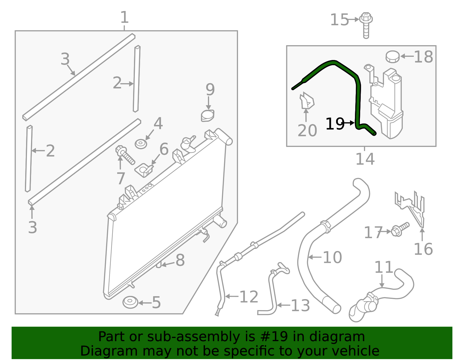 2013-2020 Infiniti Overflow Hose 21741-3KA0A | INFINITI OF WEST CHESTER