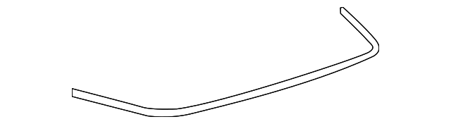 76875-06020-C0 - Bumper Impact Strip 2007-2011 Toyota Camry ...