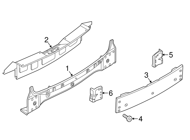 Genuine Porsche N-911-946-01 |Rear Body Panel Reinforcement Bolt | FREE ...