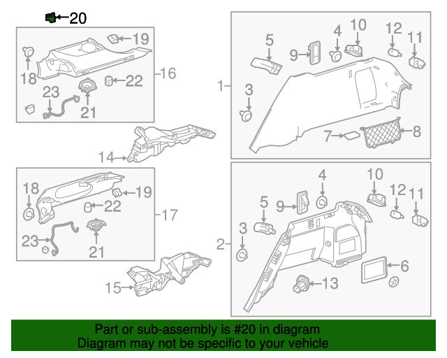 003-991-40-70 - Upper Cover Clamp 2016-2019 Mercedes-Benz | Mercedes ...