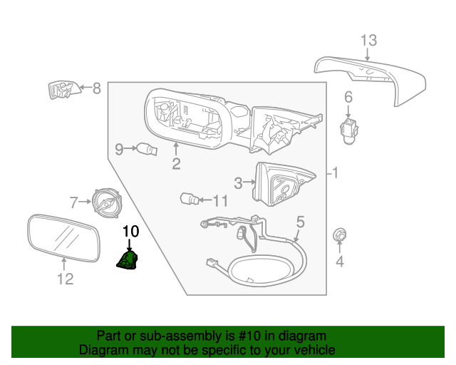 8679777 - Turn Signal Light Lens 2004-2007 Volvo | AutoNationParts.com
