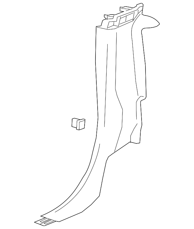 2019-2025 GM Lock Pillar Trim 84640166 GM | GMPartsDirect.com