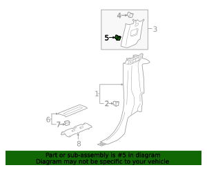 11589329 - Multi-Purpose Clip 2016-2023 GM | GMPartsNow