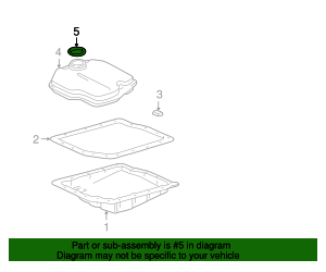 2004-2013 Toyota Automatic Transmission Filter O-Ring 90301-32012 | OEM ...