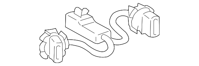 81555-02580 - Socket & Wire - 2011-2013 Toyota Corolla | Sparks Parts