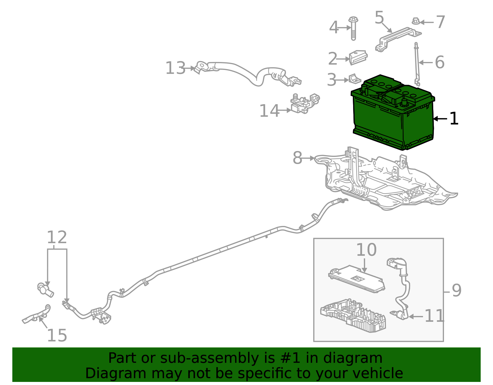 2024 Chevrolet Corvette F Battery Module 85745702 GM | GMPartsDirect.com