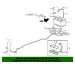 2021-2022 GM Battery Monitor Module 13542820 | GMPartsDirect.com