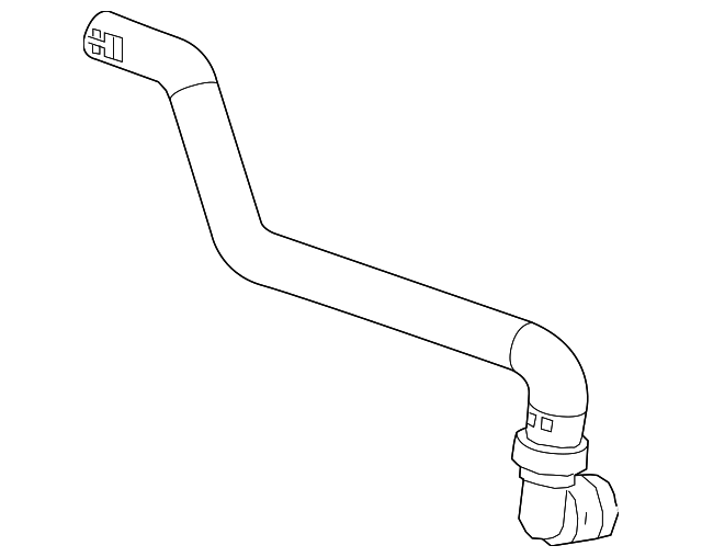 2018-2019 GM Radiator Inlet Hose 84129273 | GMPartsDirect.com
