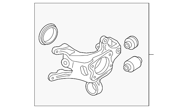 52720-3W000 - Knuckle 2011-2013 Kia Sportage | Kia.Parts Store