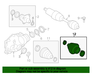 31607620599 - 2011-2018 BMW Boot Kit (31-60-7-620-599) | BMW of South ...
