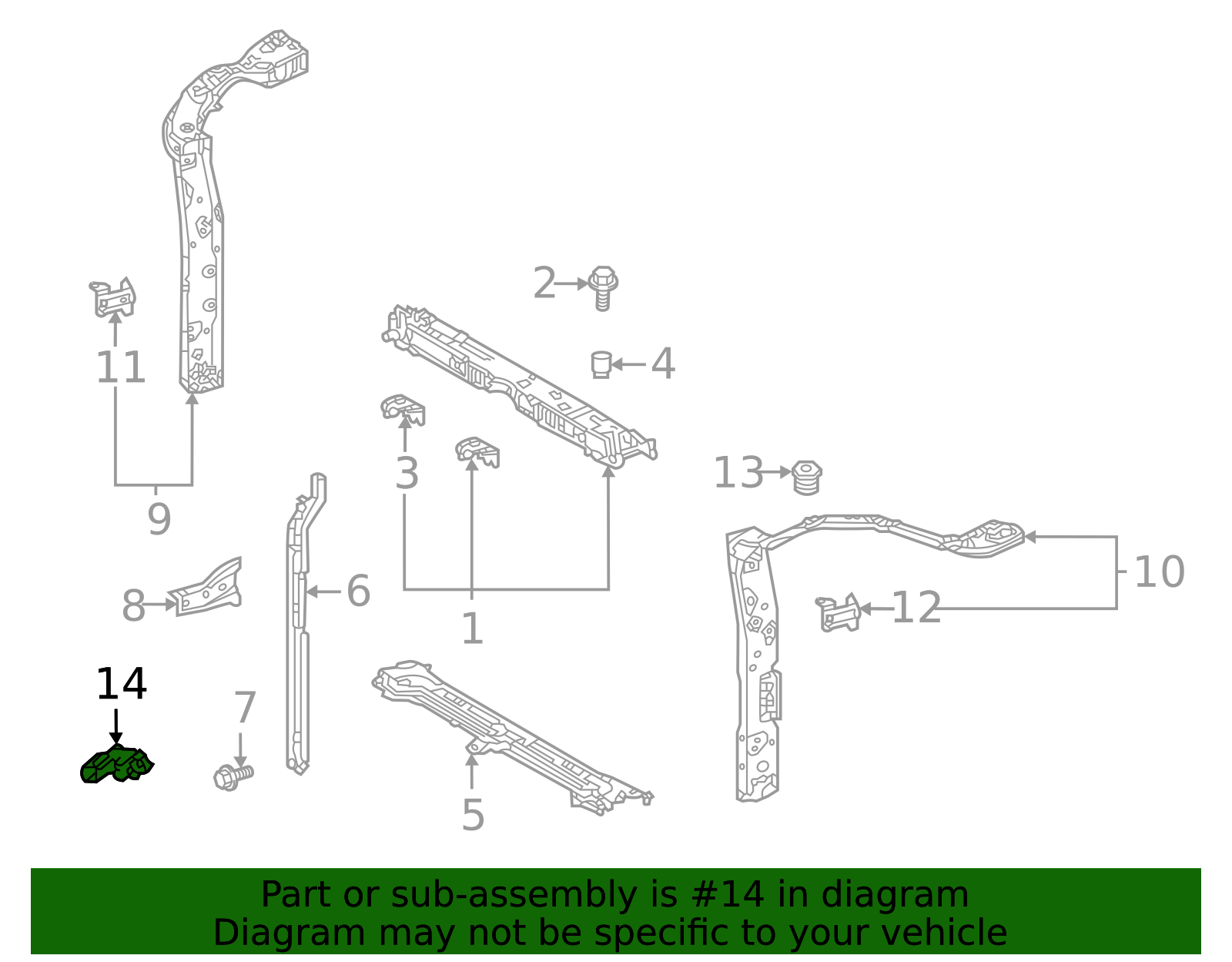 88790-06020 - Ambient Air Temperature Sensor 2016-2025 Toyota ...