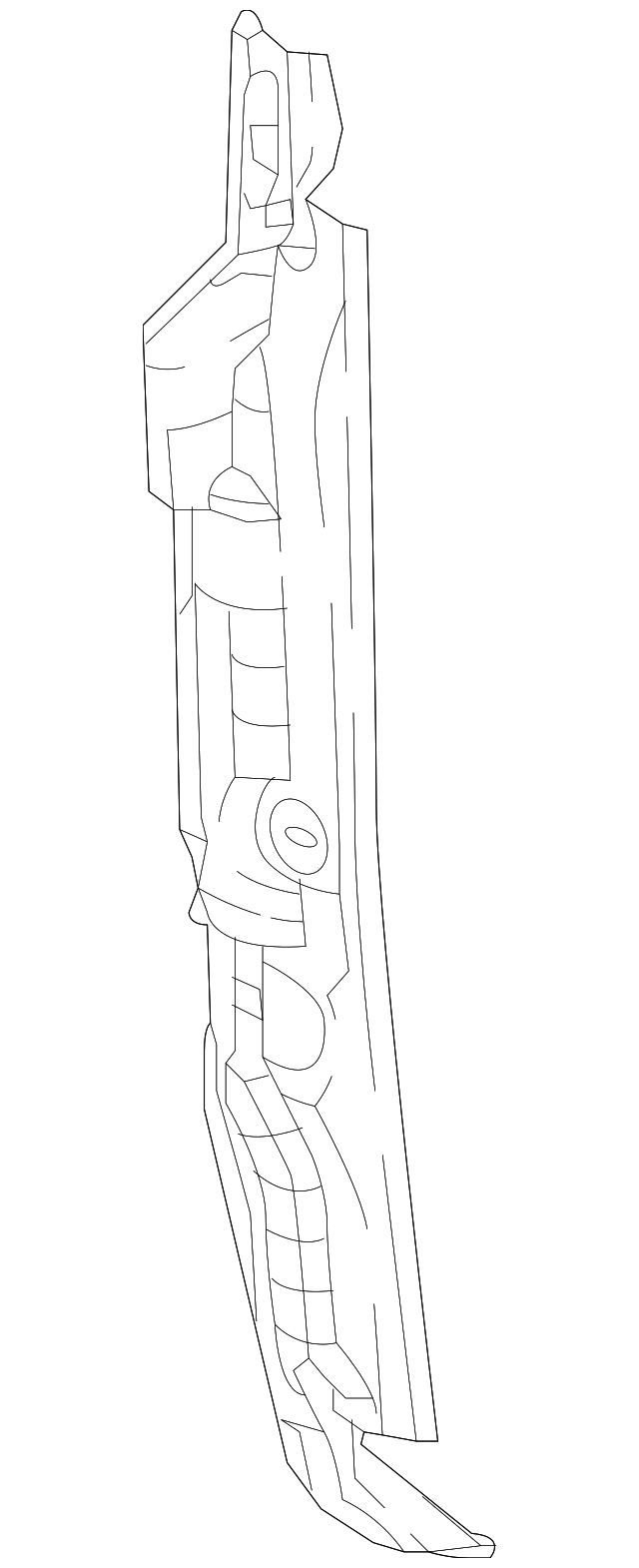 Hyundai - 84141-J0000 - Fender Insulator - 2018-2022 Hyundai Accent ...