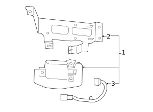 2020 Kia K900 Blind Spot Radar 99150-J6010 | OEM Parts Online