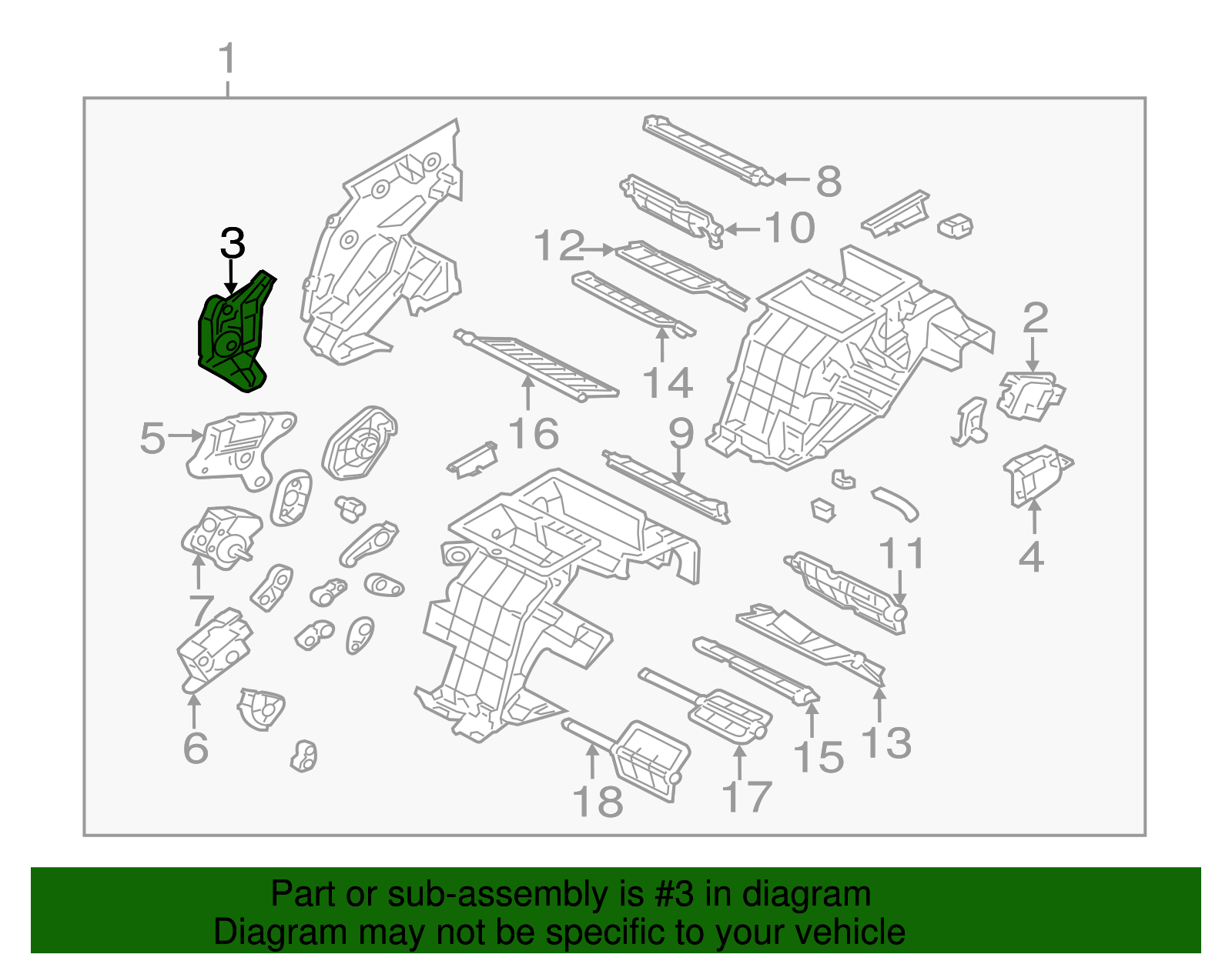 2015-2020 Hyundai Actuator 97154-B1000 | Hyundai Wholesale Direct