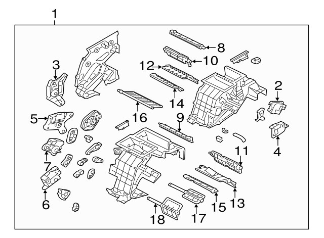 2015-2020 Hyundai Door Actuator 97159-B1000 | AutoNationParts.com