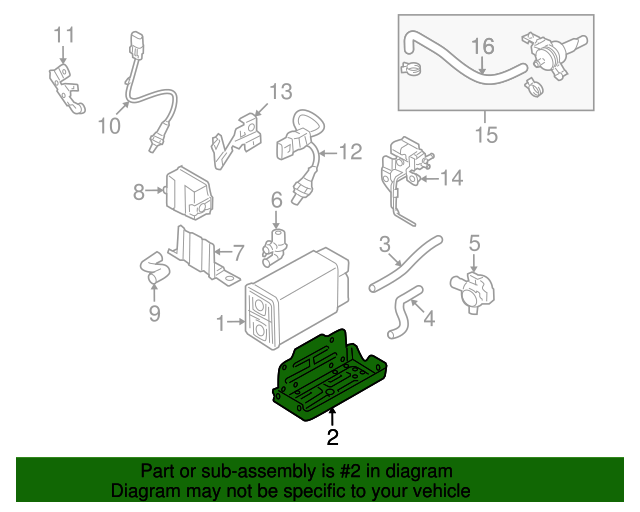 31425-2J000 - Protect Shield 2009 Kia Borrego | Kia.Parts Store