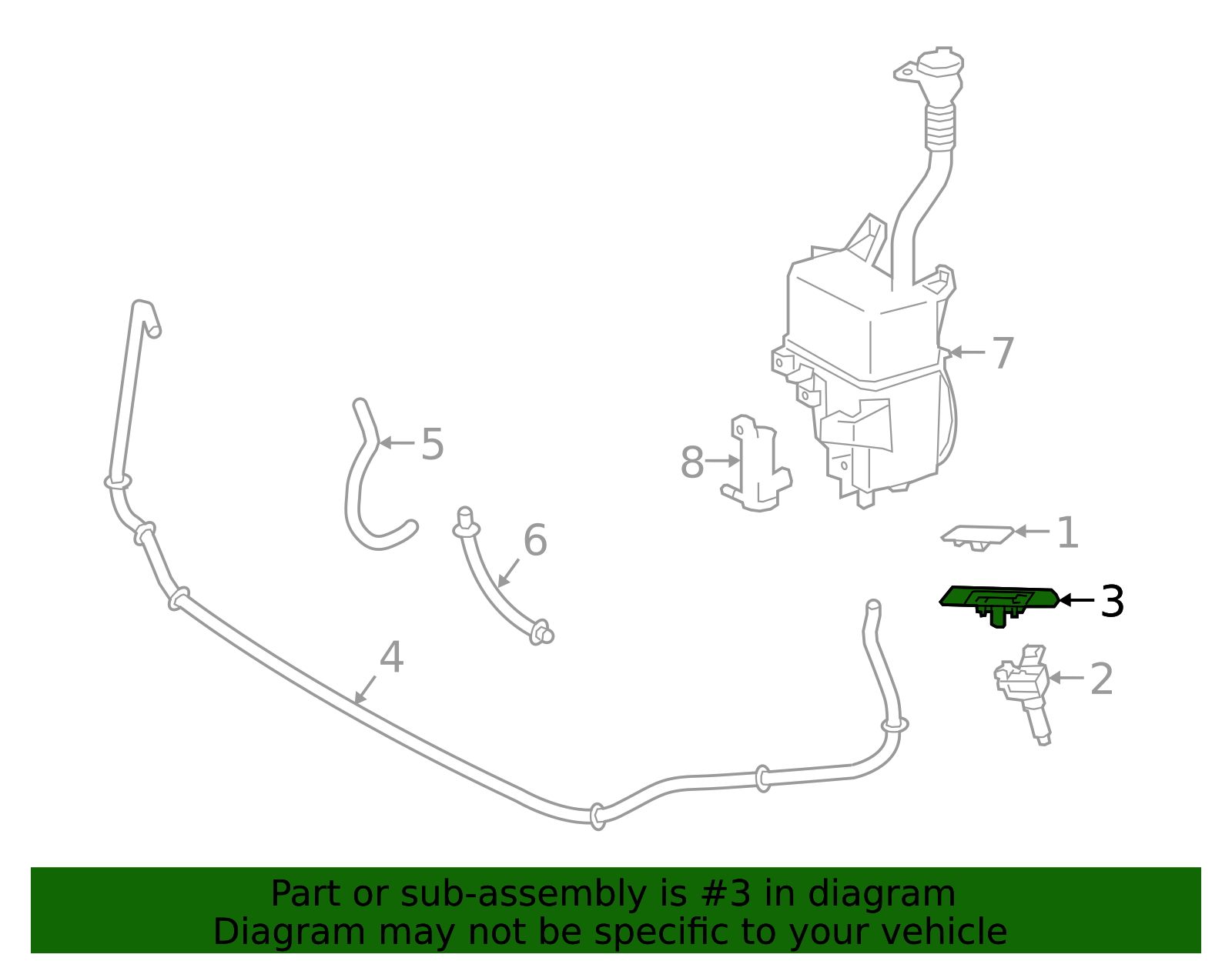85362-0E020 - 2020-2022 Lexus - Actuator Bracket | My L Parts