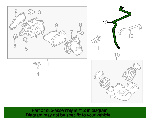 2015-2019 Chevrolet Corvette Passenger Side Positive Crankcase ...