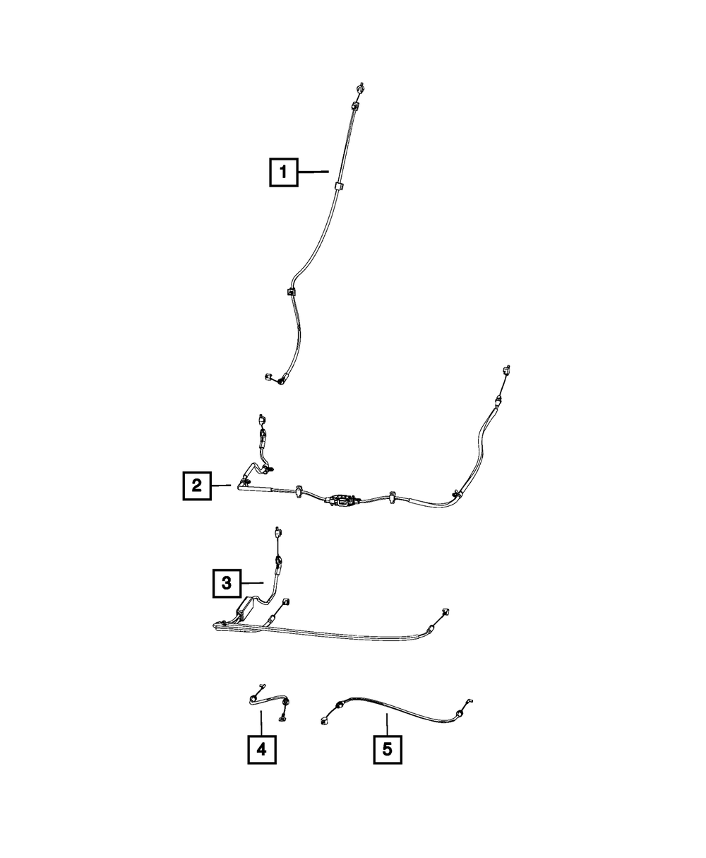 2017-2025 Chrysler Latch Release Cable 68324912AC | Mopar eStore