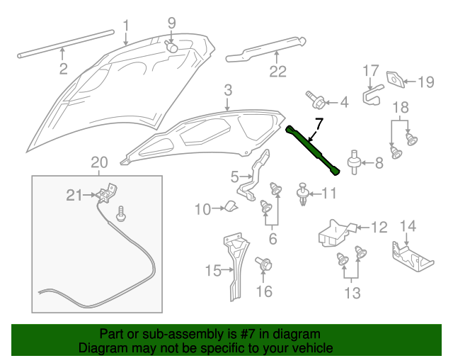 Genuine OEM Ford Part - Lift Cylinder 7L1Z-16C826-AA | Genuine OEM Ford ...
