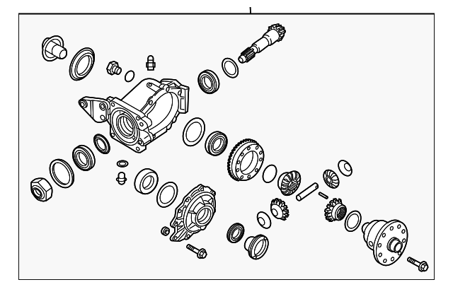 2018-2022 Hyundai Differential Assembly 53000-3B710 | OEM Parts Online