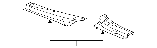 Cowl Panel - Mopar (68021005AC) | Mopar Parts