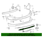 52453-42900 - Valance Panel - 2016-2018 Toyota RAV4 | OEM Genuine ...