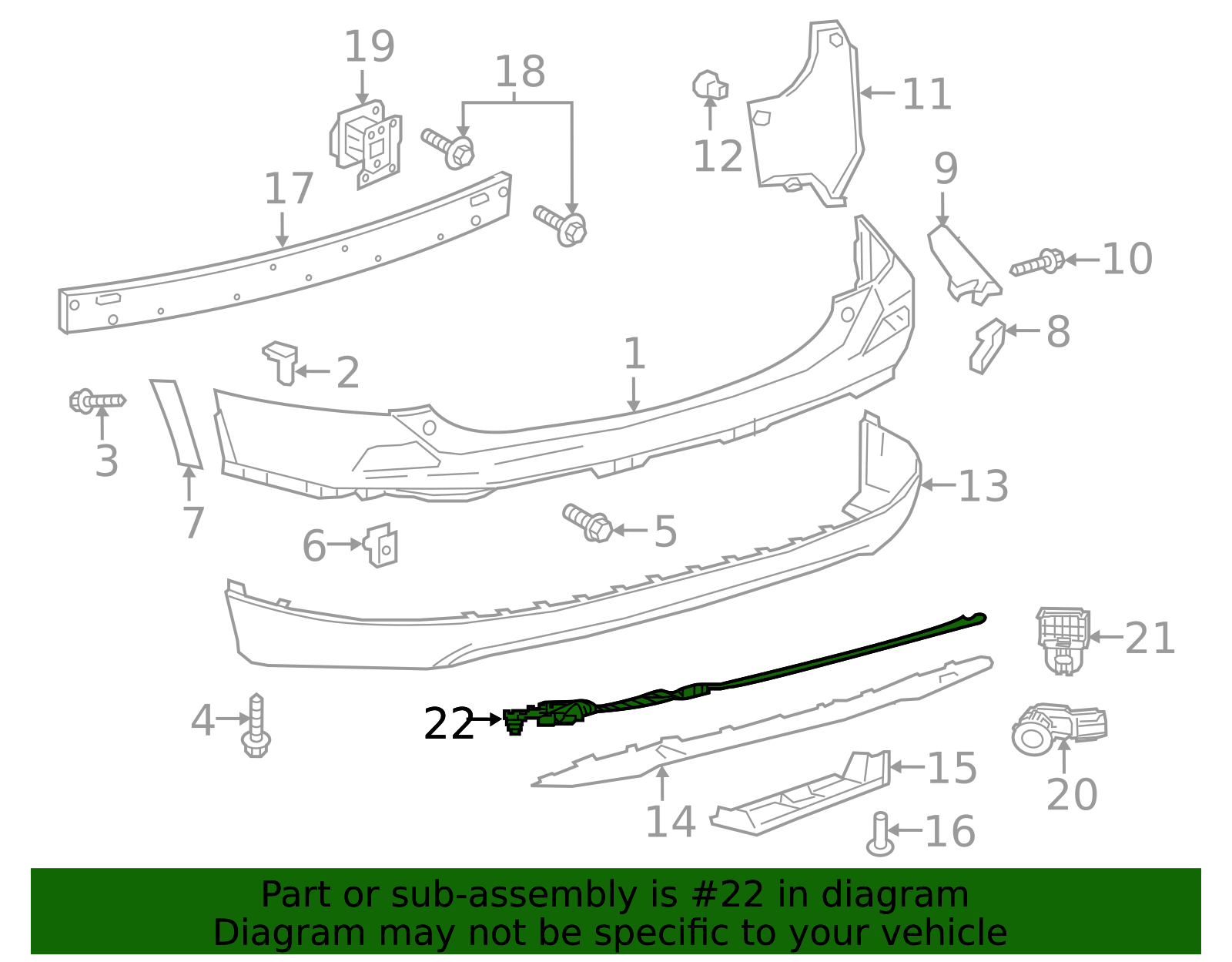 891B2-0W030 - High-Quality Liftgate Motion Sensor for 2017-2018 Toyota ...