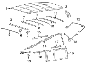 68453752AA - Axle Shaft Support | Mopar Parts Canada
