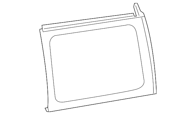 2018-2021 Jeep Wrangler Window-Quarter - Passenger Side (RH) 5VN06SX9AK ...