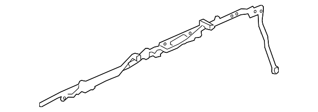 2018-2019 Jeep Wrangler Rail Assembly - Driver's Side (LH) 68395067AA ...