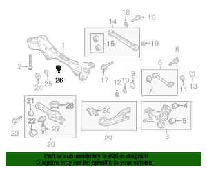 2010-2020 Kia OEM NEW 2010-20 Kia Forte Optima Rio Suspension Lower ...
