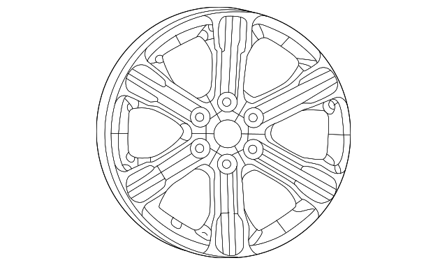 2022-2024 Jeep Wheel 04755409AB | Mopar Parts Canada