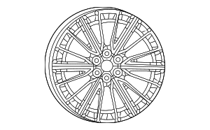 2022-2024 Jeep Wheel 04755413AA | Mopar Parts Canada