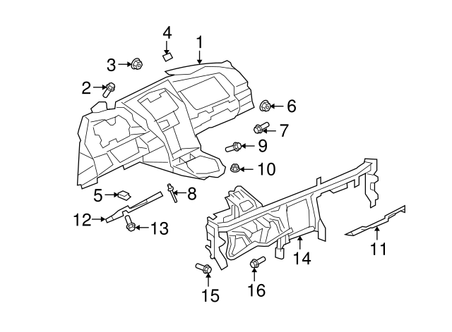 1995-2024 GM Multi-Purpose Rivet 11516807 GM | GMPartsDirect.com