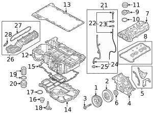 11-12-8-636-547 - Valve Cover Gasket - 2016-2021 BMW | Buy BMW Parts Now