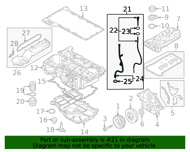 11-43-5-A47-BD3 - Tube Assembly - 2020-2023 BMW | BMW Parts Exchange
